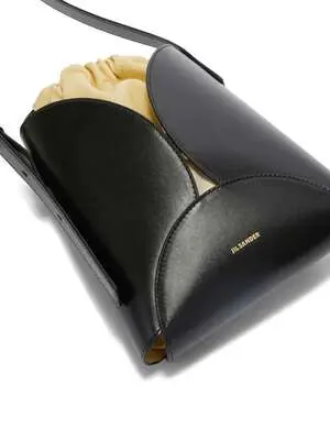 JIL SANDER Small Curve Cross Body Bag