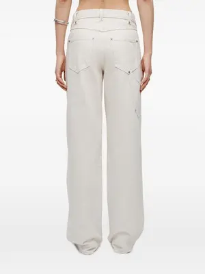 RE/DONE Mid-rise Straight-leg Jeans