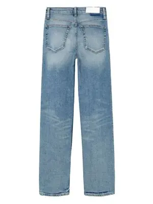 RE/DONE Mid-rise Straight-leg Jeans