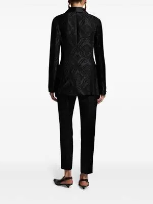 Etro Silk Jacquard Blazer - Black