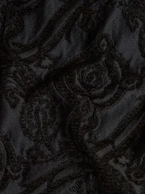 Etro Silk Jacquard Blazer - Black