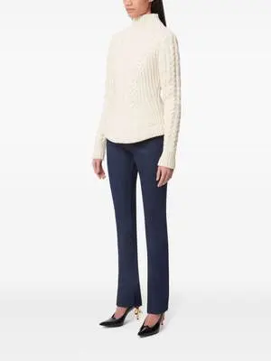Nina Ricci Cable-knit Wool-blend Jumper