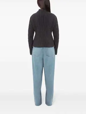 Nina Ricci Cable-knit Wool-blend Jumper