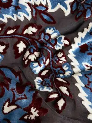 Etro Jacquard Velvet Maxi Dress