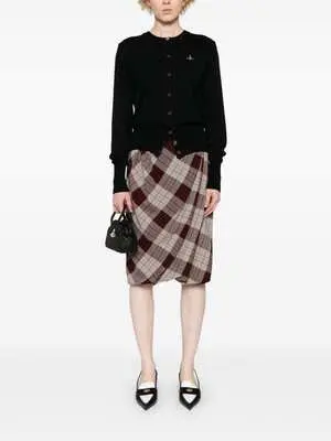 VIVIENNE WESTWOOD Bea Ribbed-knit Cardigan