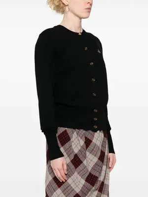 VIVIENNE WESTWOOD Bea Ribbed-knit Cardigan
