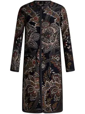 Etro Paisley-print Reversible Coat
