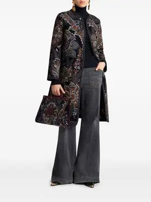 Etro Paisley-print Reversible Coat