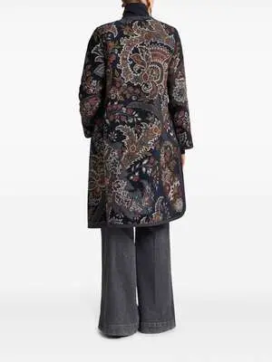 Etro Paisley-print Reversible Coat