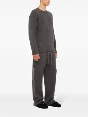 Alanui Ribbed Sweater - Grey