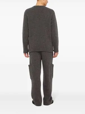 Alanui Ribbed Sweater - Grey