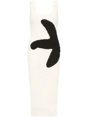 Rebecca Vallance Kiyo Knit Midi-dress - White