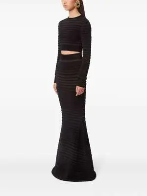 Nina Ricci Stripe Maxi Skirt