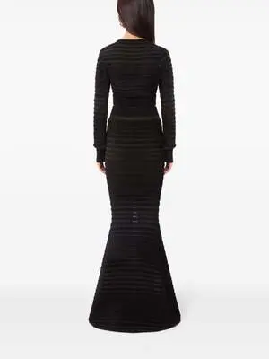 Nina Ricci Stripe Maxi Skirt