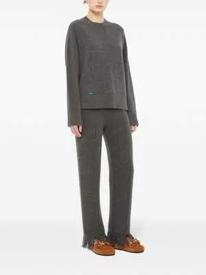 Alanui Cashmere-silk Blend Jumper - Grey