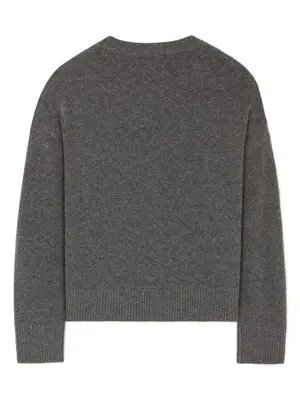 Alanui Cashmere-silk Blend Jumper - Grey