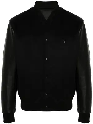 Givenchy 4g Logo-plaque Bomber Jacket