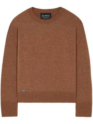 Alanui Cashmere-blend Jumper - Brown