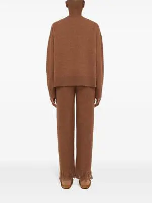 Alanui Cashmere-blend Jumper - Brown