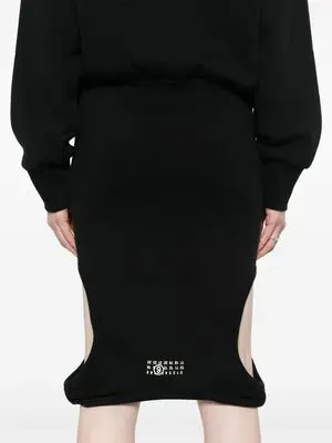 MAISON MARGIELA Numbers-print Hooded Dress