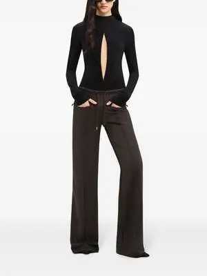 COURREGES Tracksuit Interlock Baggy Pants - Black