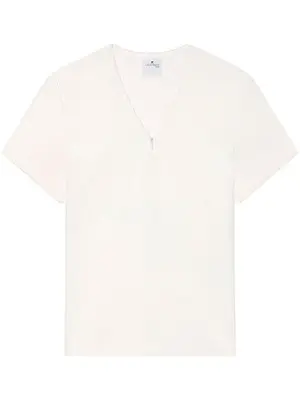 Courreges V Neck T-shirts For Men