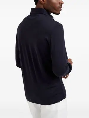 Brunello Cucinelli Long-sleeve Polo Shirt