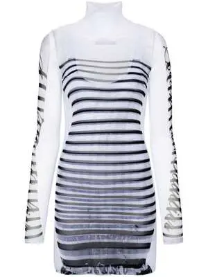 Mesh Panel Dresses