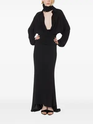 Philosophy Di Lorenzo Serafini Panelled V-neck Blouse