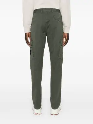 Stone Island Compass-badge Cargo Trousers - Green