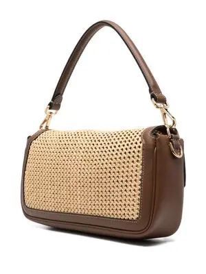 Fendi Baguette Shoulder Bag With Macramé Detailing