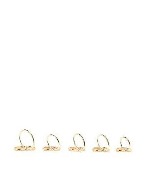 Coperni Finger Picks Rings Set