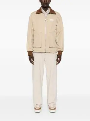 Kenzo Logo-patch Reversible Jacket - Neutrals