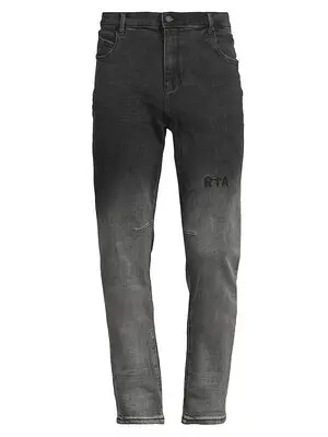 RtA Bryant Stretch Slim-fit Jeans - Light Charcoal Small