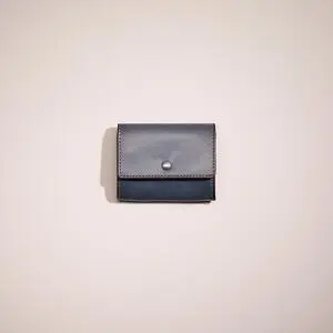 COACH Restored Coin Case Denim