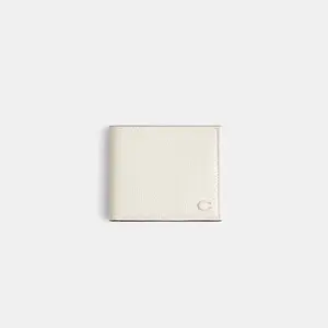 COACH Restored Double Billfold Wallet - Chalk