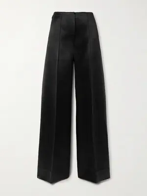 PETER DO Satin Wide-leg Pants