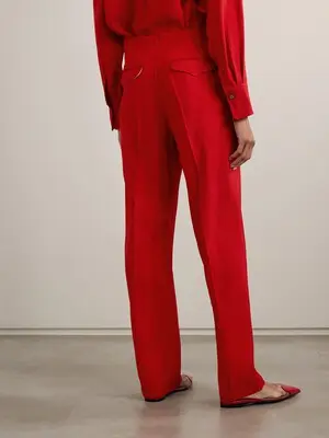 Victoria Beckham Woven Tapered Pants
