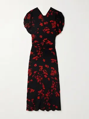 Victoria Beckham Floral Dresses