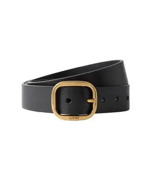 Loewe Leather Belt - Black