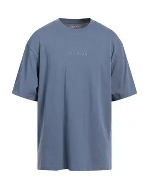 JORDAN Man T-shirt Green Size S Cotton Blue