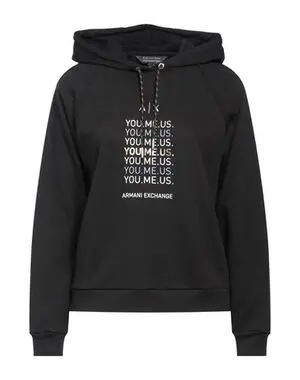 Armani Exchange Hooded Sweatshirts Hoodies For Women