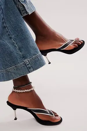 Jeffrey Campbell Racing Stripes Heels