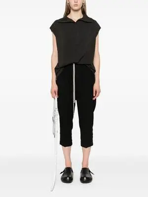 Rick Owens Astaires Cropped Trousers - Black