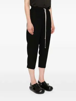 Rick Owens Astaires Cropped Trousers - Black