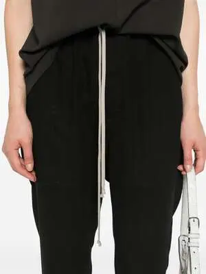 Rick Owens Astaires Cropped Trousers - Black