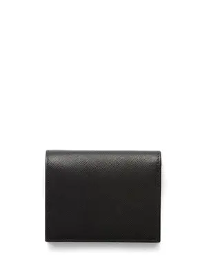 Prada Small Saffiano Leather Wallet - Black