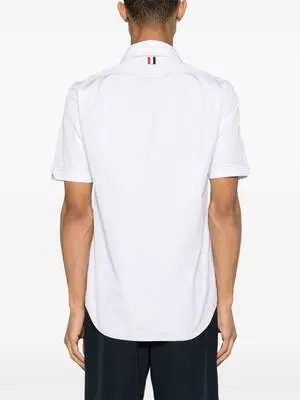 Thom Browne Decorative-stitch Cotton Shirt