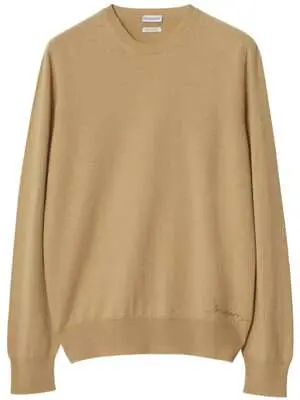 Burberry Logo-embroidered Cashmere Jumper