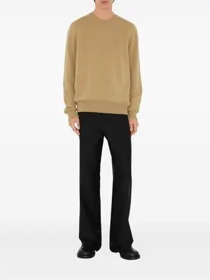 Burberry Logo-embroidered Cashmere Jumper
